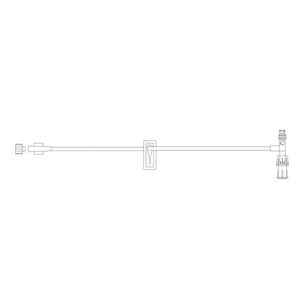 IV Extension Set SmartSite Ndls 6 SmrtSt T-Cnctr Spin Male Luer Lock H ...