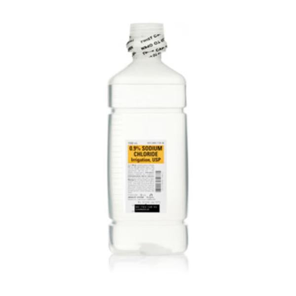 Sterile Water Irrigation Solution Irrigation Solution 1000mL Bag 12/Ca ...
